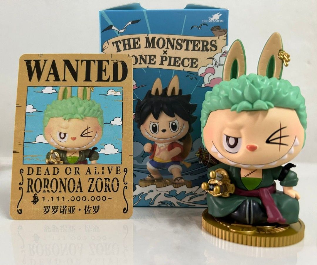 Labubu x One Piece, Hobbies & Toys, Toys & Games on Carousell