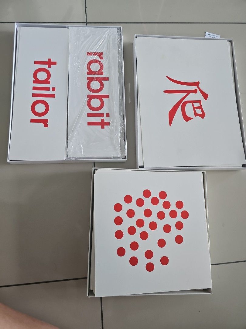 All 3 - Learning large flashcard, Hobbies & Toys, Books & Magazines ...