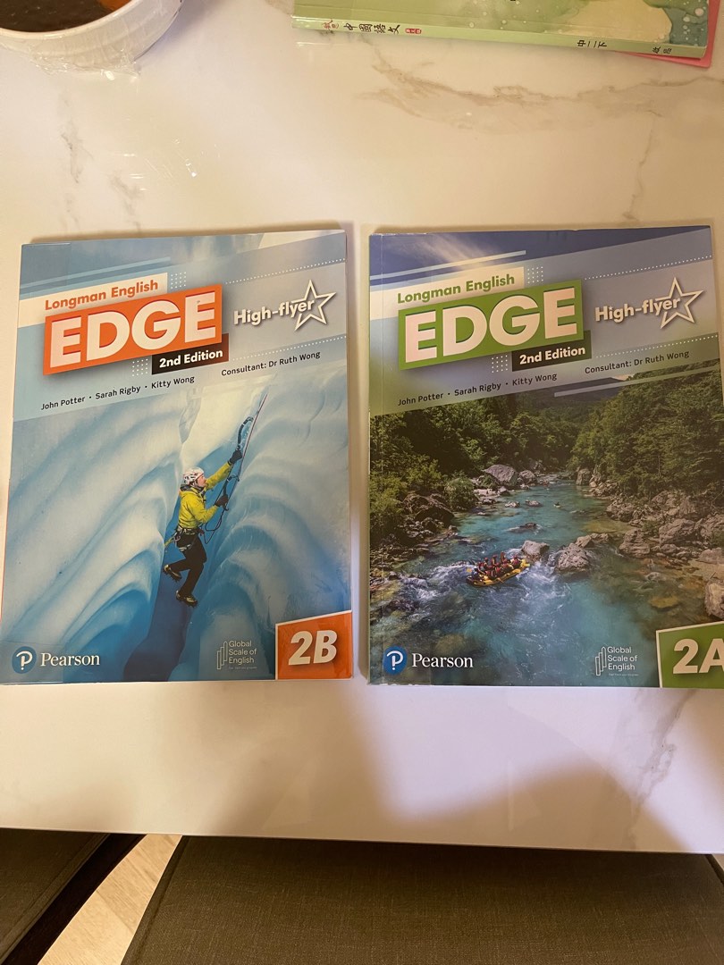 Longman English Edge 2A and 2B Edition 2024, 興趣及遊戲, 書本 & 文具, 教科書 ...