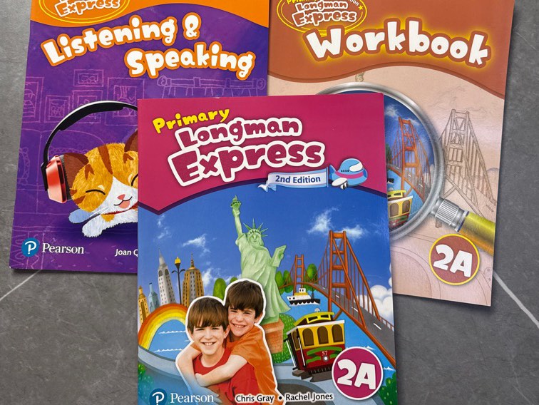 Longman Express 2nd Edition 2A Textbook, Workbook, Listening, 興趣及遊戲, 書本 ...