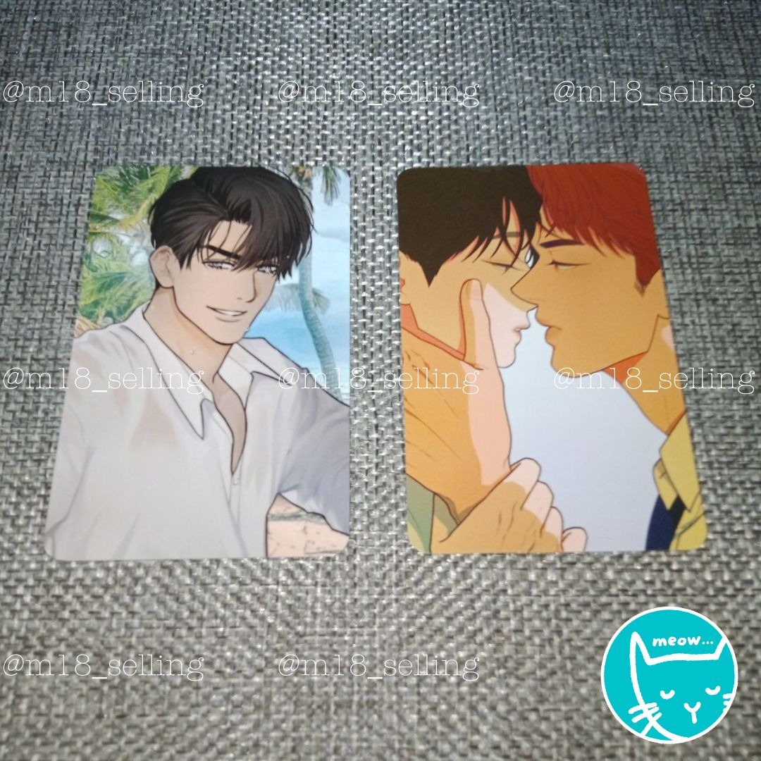 [m18 KR BL MERCH] BL Photocards Set: Jay Payback Boomtoon Thailand Travel PC + Love or Hate ...
