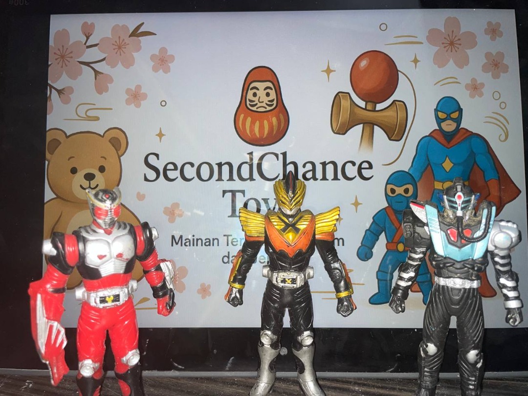 Mainan Kamen Rider Jepun Terpakai - Kondisi Macam Baru!, Hobbies & Toys ...