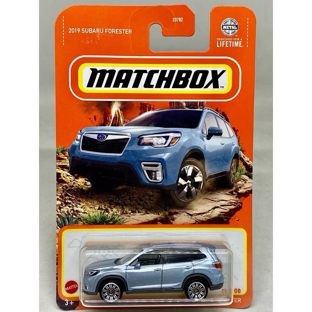MBX Matchbox 2019 SUBARU FORESTER Cool Grey Khaki SUV Racing Sports 64 ...