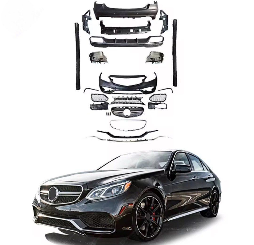 (HIGH QUALITY) Mercedes Benz W212 E200 E250 E300 E350 W213 E63 Bodykit Conversion, Car ...