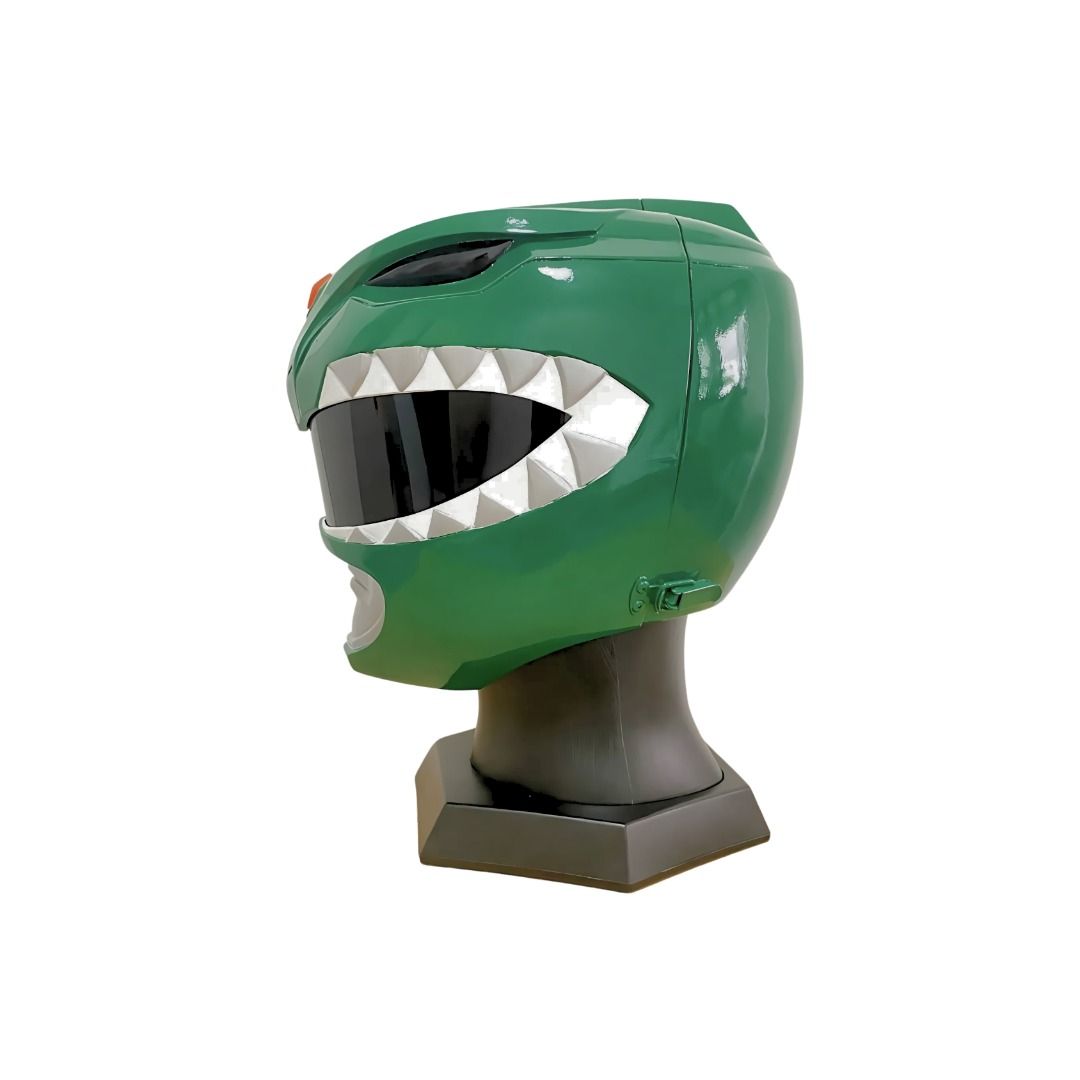 Mighty Morphin Power Rangers Green Ranger Cosplay Prop Helmet ...