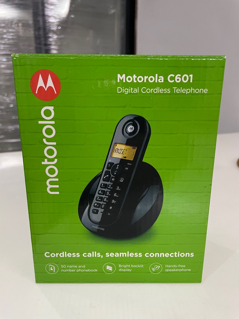Motorola C601 Digital Cordless Telephone, Mobile Phones & Gadgets ...