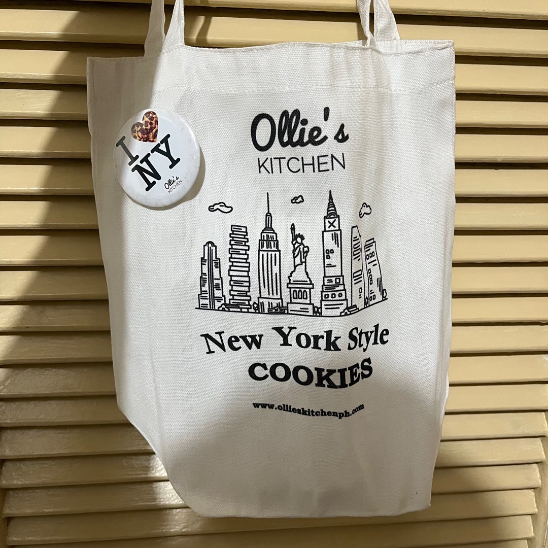 New York Style Cookies Tote Bag, Women's Fashion, Bags & Wallets, Tote ...