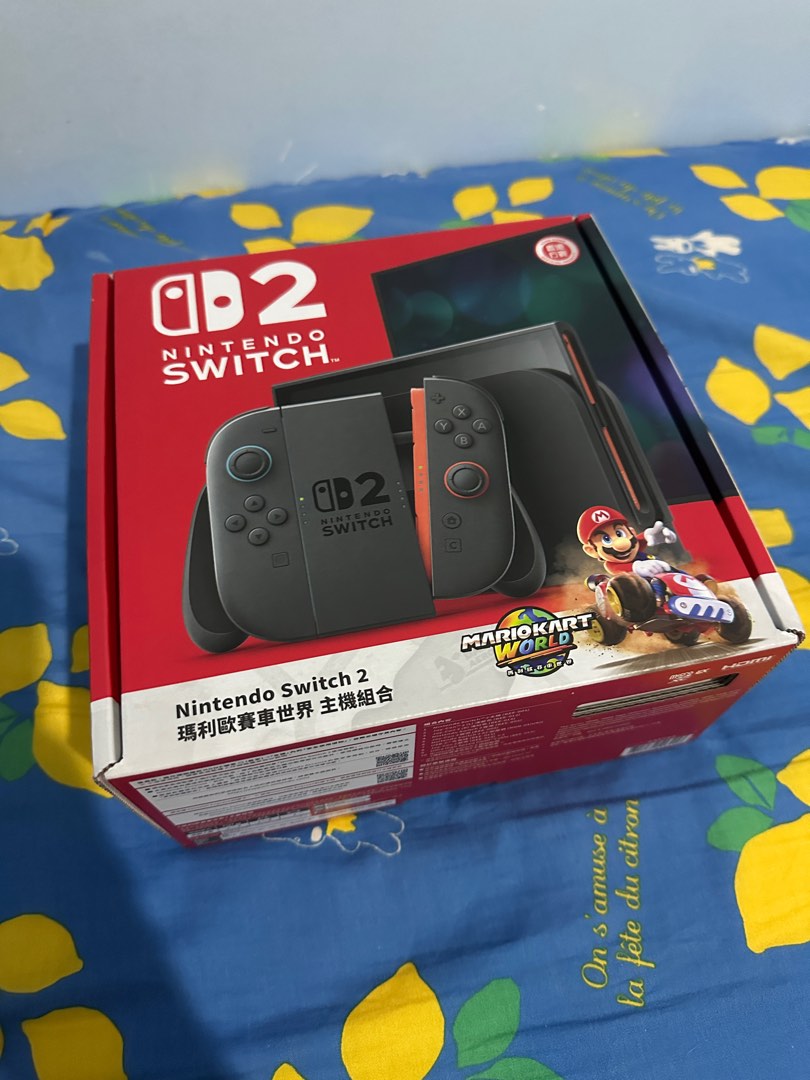 任天堂 NS2 switch2 孖車版 香港行貨, 電子遊戲, 電子遊戲機, Nintendo 任天堂 - Carousell