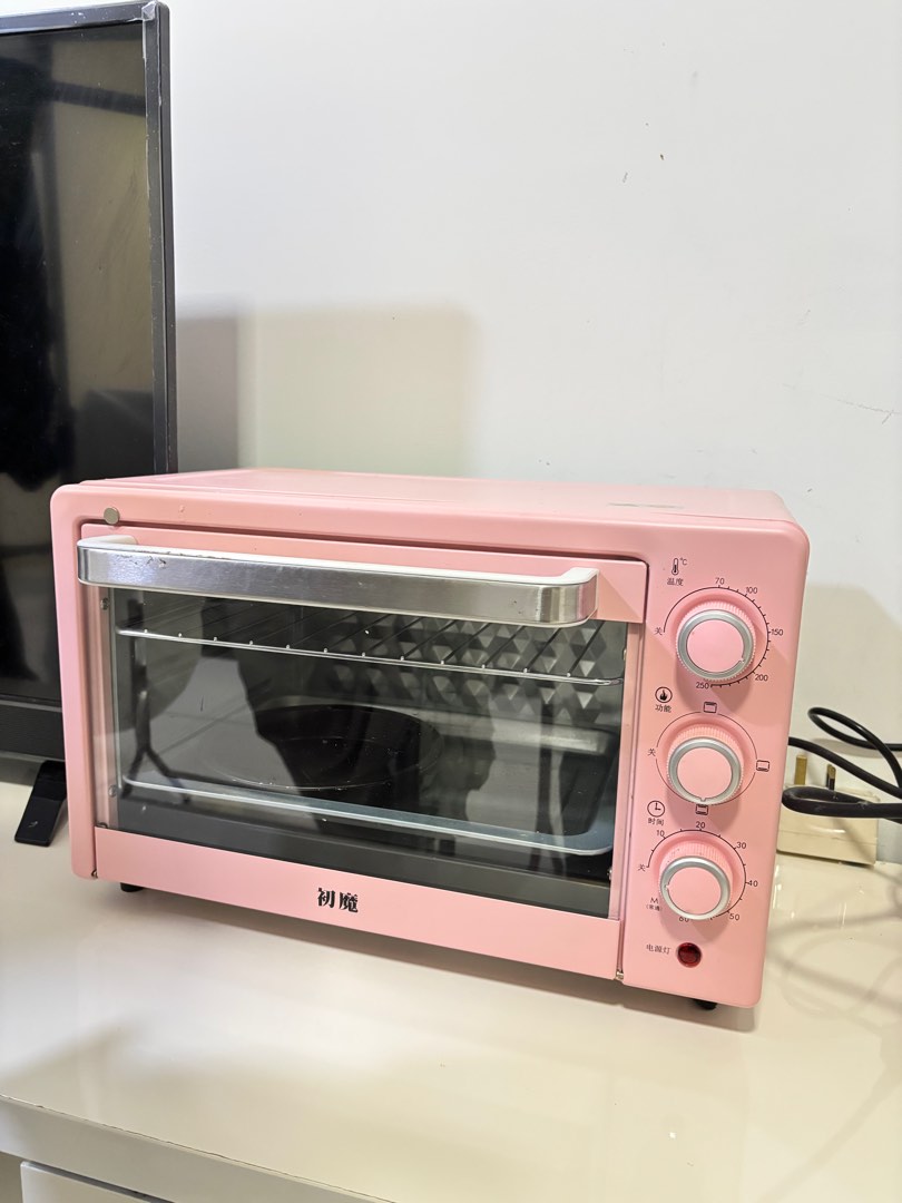 Oven pink 25L ( read description), TV & Home Appliances, Kitchen ...