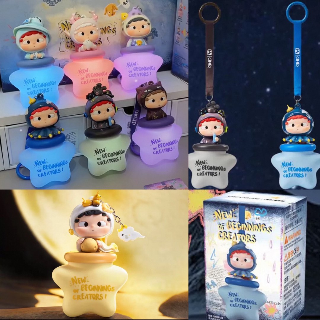 OZAI NEW BEGINNINGS OF CREATORS KEYCHAIN KEYRING LIGHT UP GLOW IN THE ...