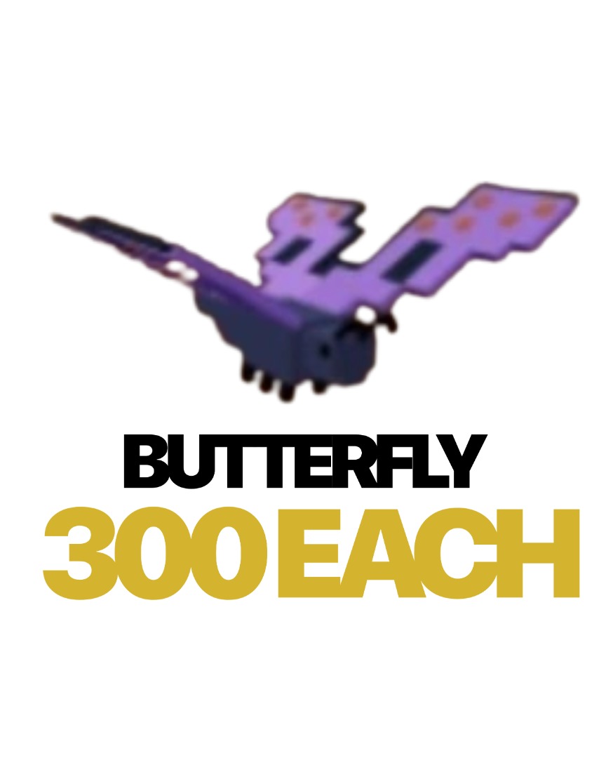 PHP 300 - BUTTERFLY | GROW A GARDEN GAG gag roblox grow a garden, Video ...