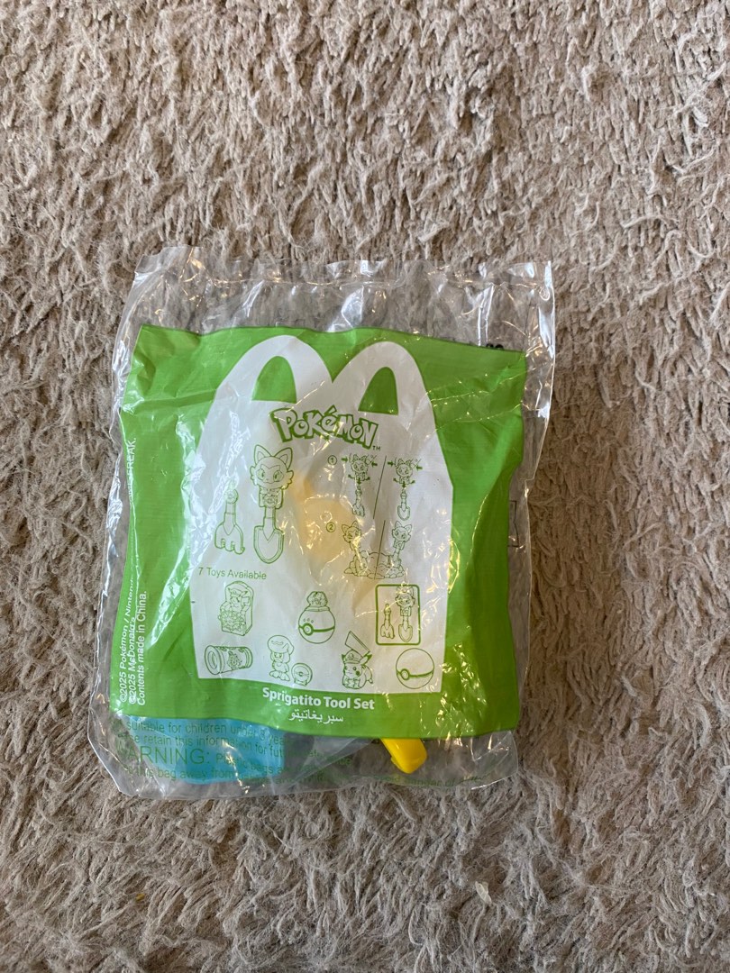 Pokemon Sprigitito Tool Set Happy Meal Toys Mcdo, Hobbies & Toys, Toys ...