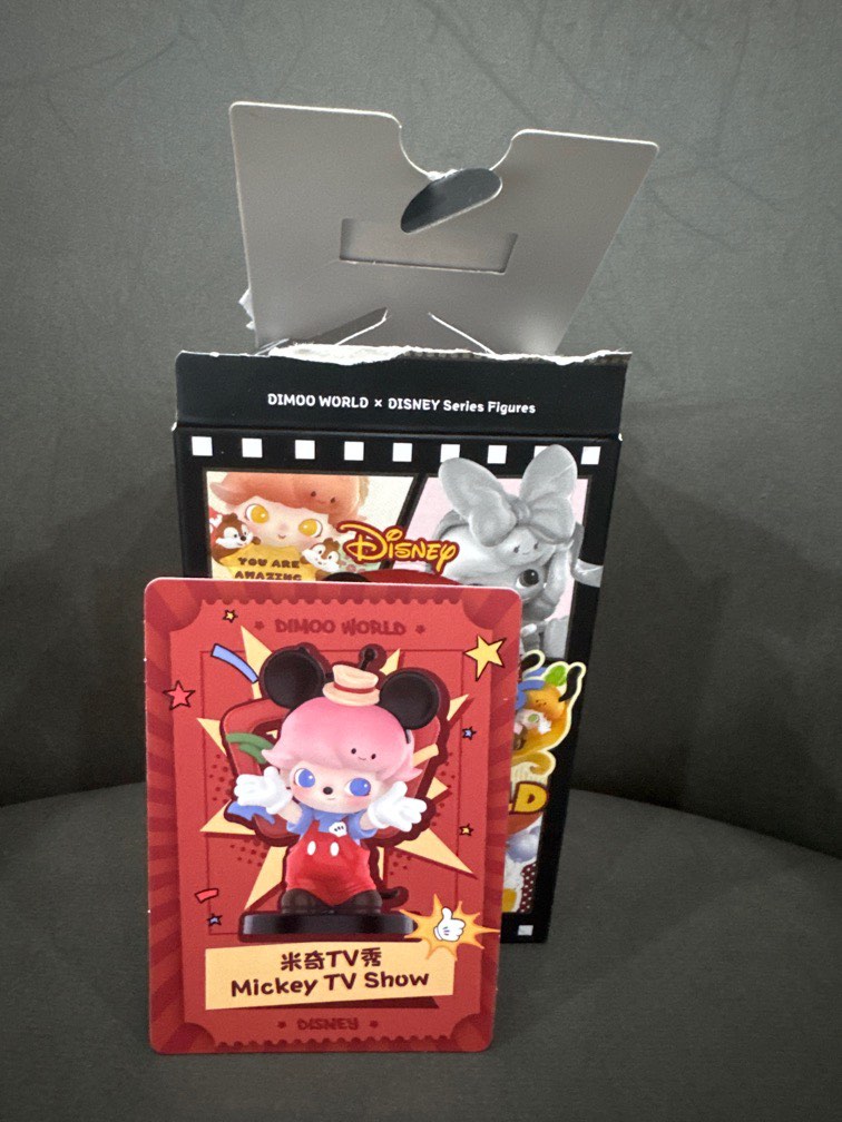 Popmart Dimoo World Disney - Micky TV Show, Hobbies & Toys, Toys ...