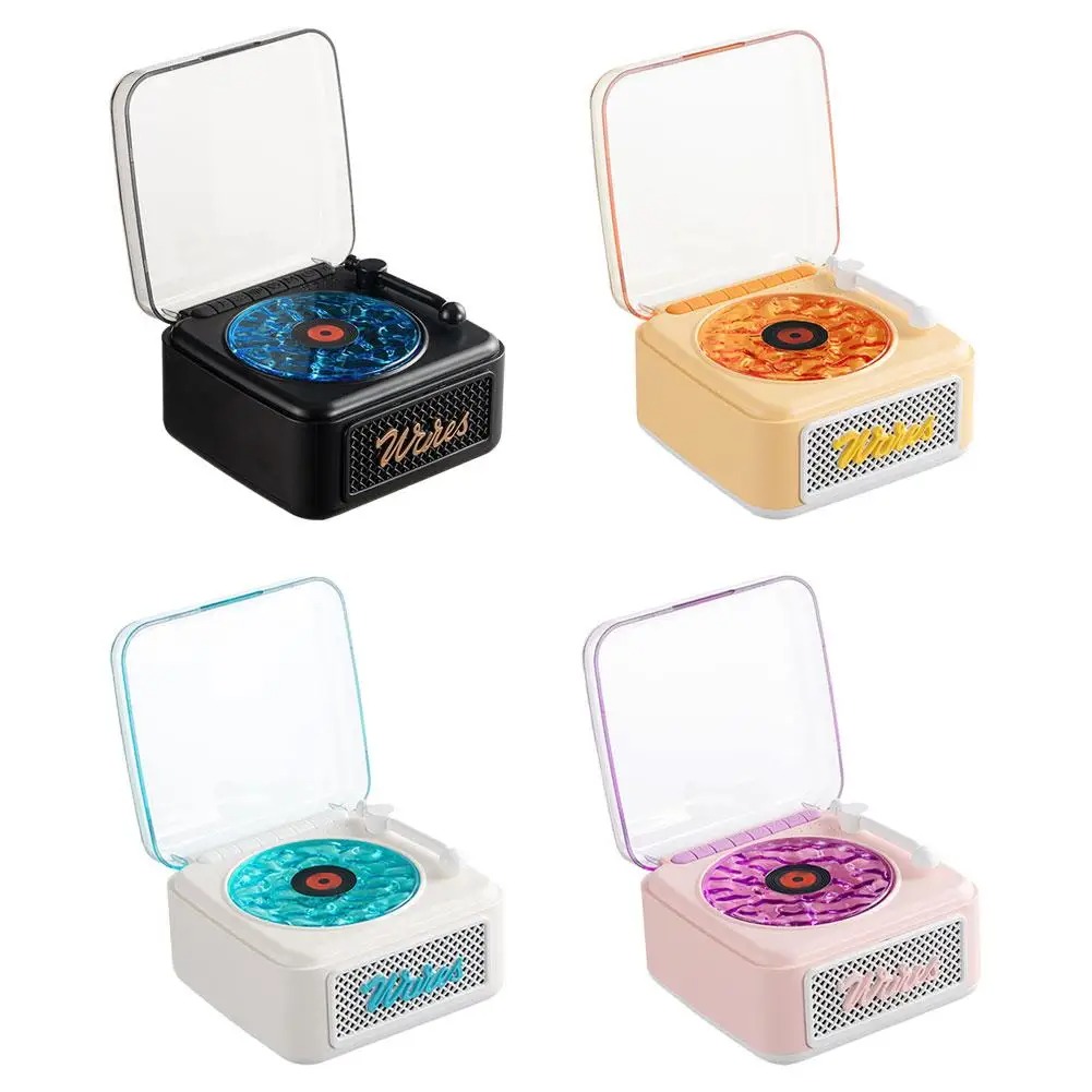 Portable Vintage Surround Sound Music Box Listening To Seawater Ripple ...