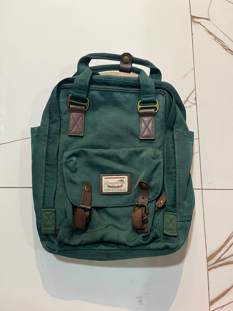 *RARE* Doughbut Macaron Seaweed Green Backpack | mori kei cottagecore ...