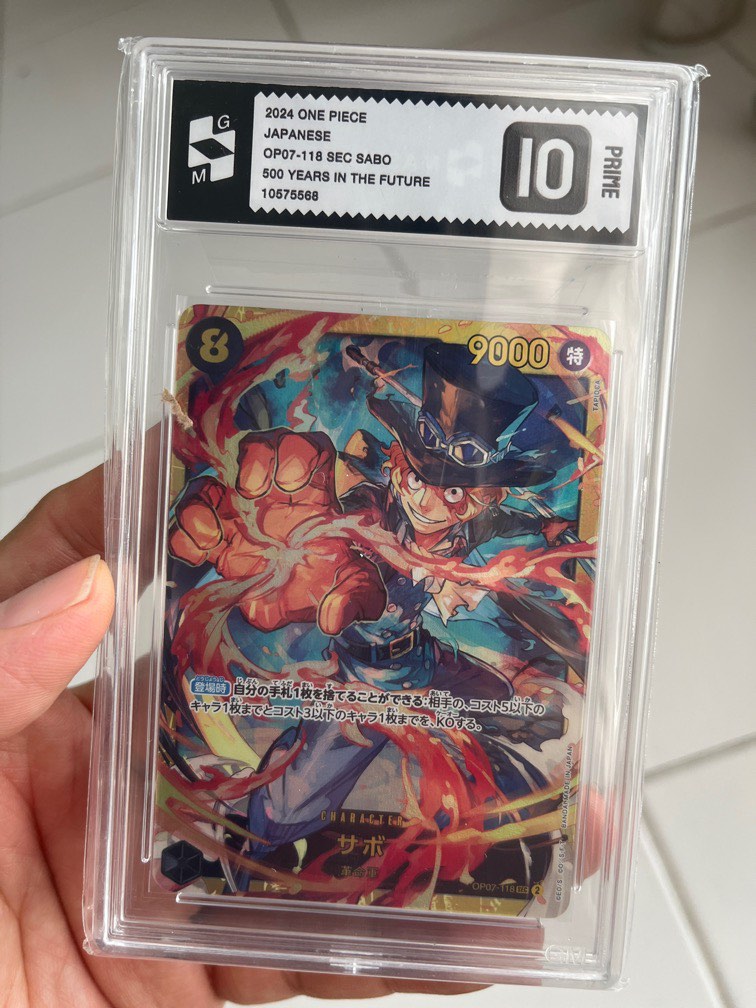 Sabo sec op07-118 500 years in the future 2023 one piece Japanese ...