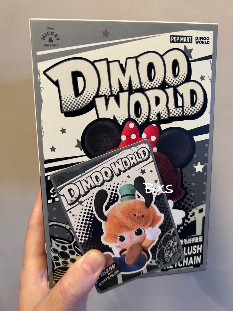 Sealed foil authentic popmart POP MART DIMOO WORLD × DISNEY Series ...