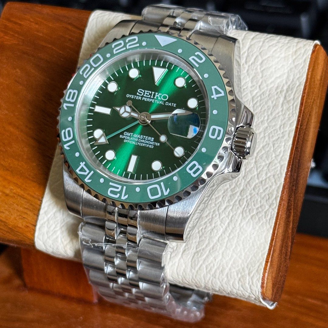 Seiko Hulk GMT NH34 Dual Time Zone Exclusive Edition El Clasico, Fesyen ...