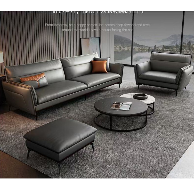 Sofa Microfiber leather Sofa Solid Wood Frame Free Delivery Free ...