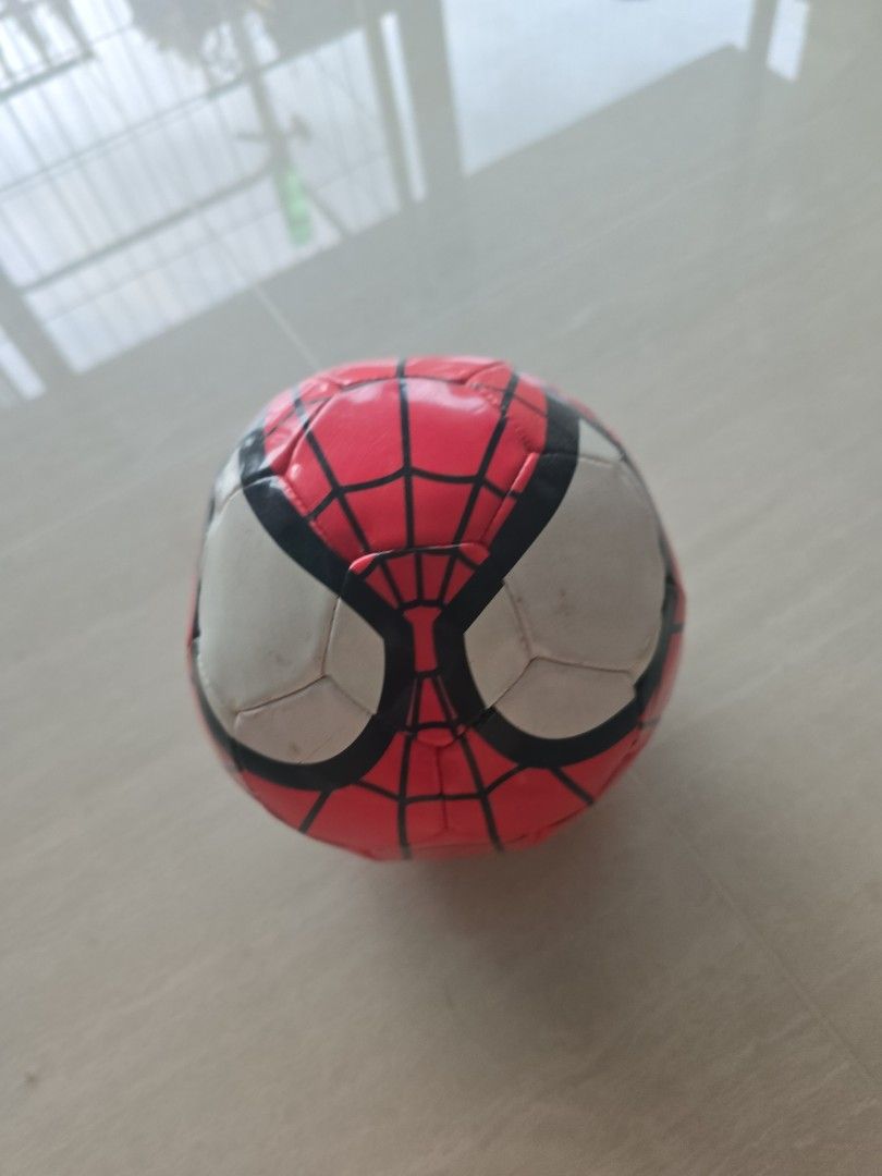 Spiderman Soccer Ball Hobbies And Toys Toys And Games On Carousell