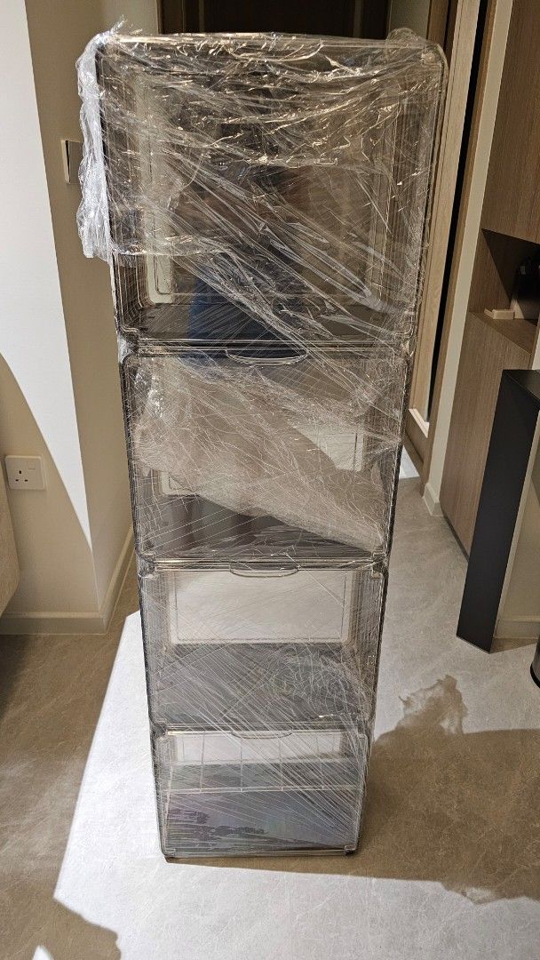 Stackable display shelf (Set of 4), Furniture & Home Living, Furniture ...