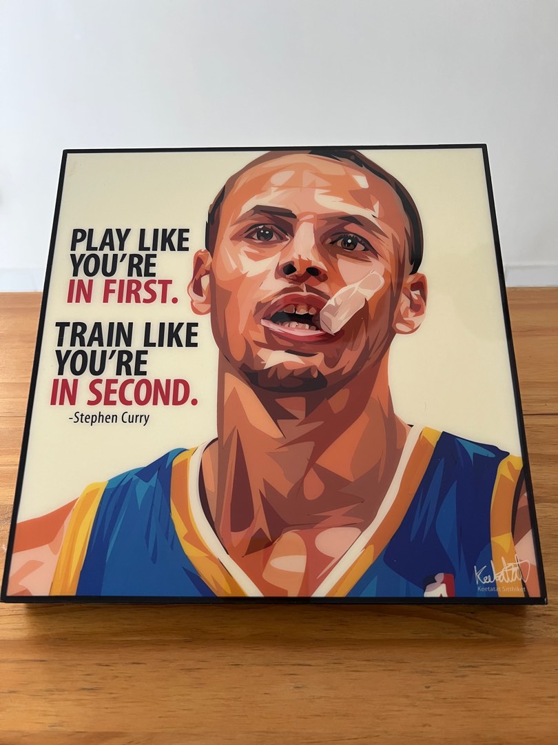 Stephen Curry Frame, Hobbies & Toys, Memorabilia & Collectibles, Fan ...