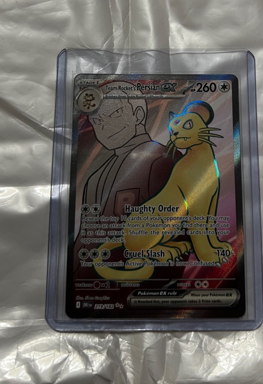 Team rocket Persian EX Destined rivals, Hobbies & Toys, Toys & Games on ...