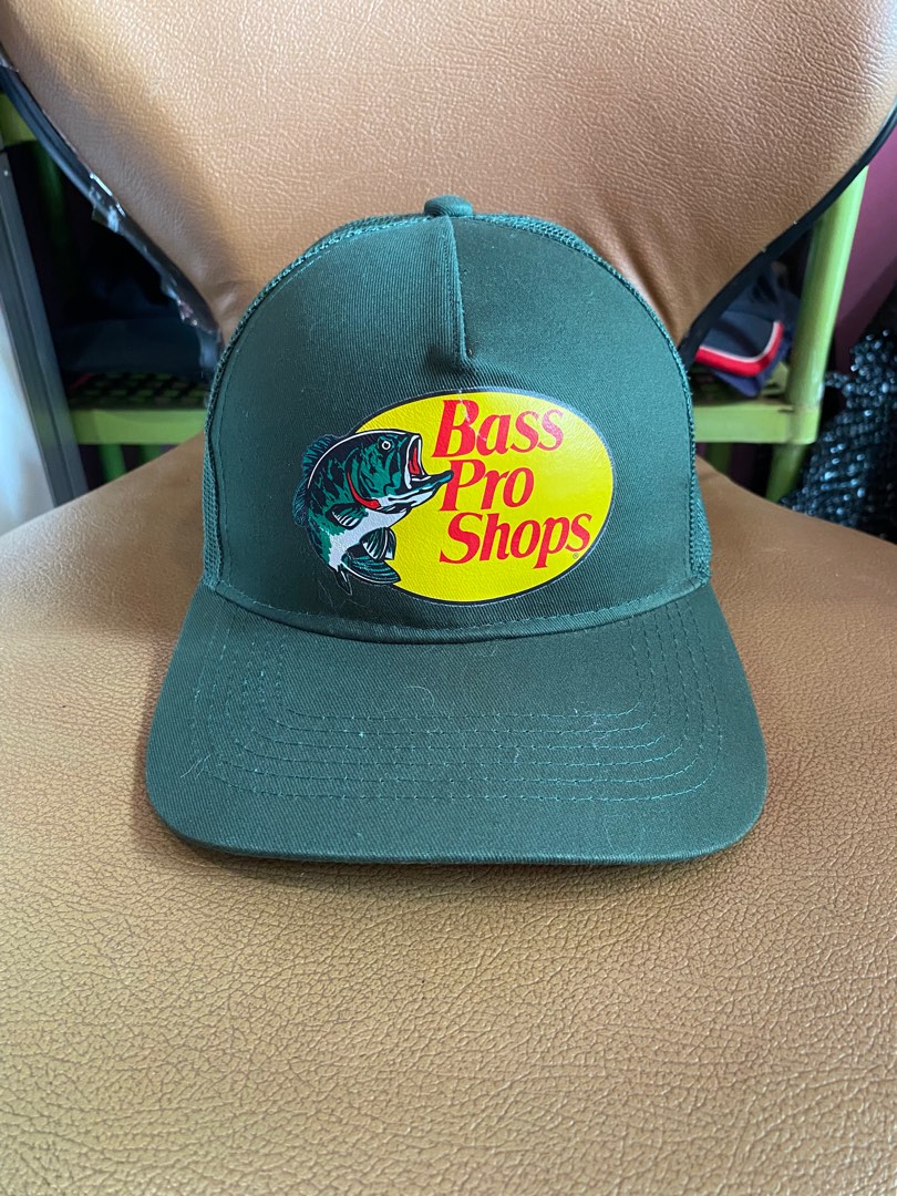 Topi Trucker Bass Pro Shops original, Fesyen Pria, Aksesoris, Topi di ...