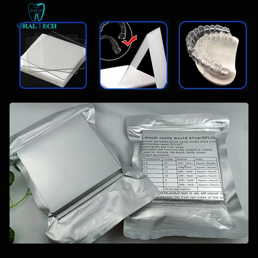 vacuum forming sheet Splint Retainer Slice Dental Orthodontic Soft/Hard ...