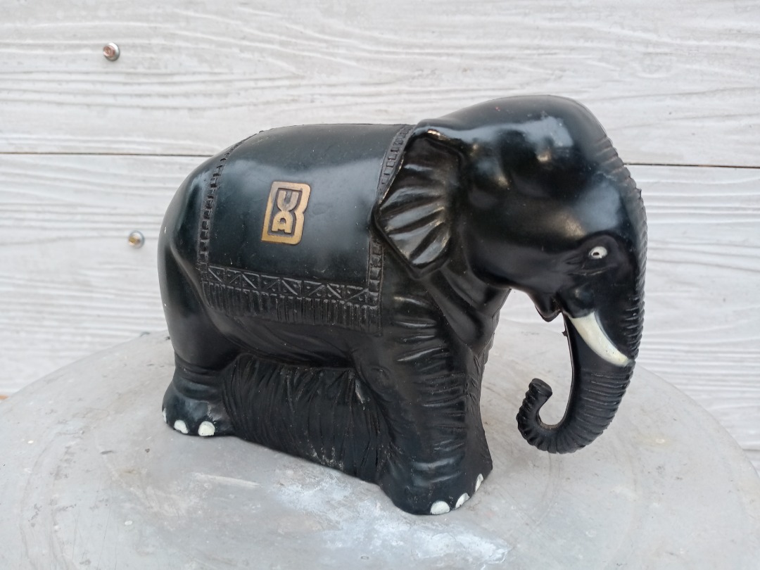 vintage rare tabung gajah lama bank lama antik classic collection ...