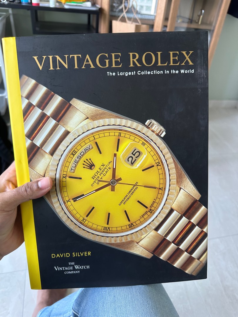 Vintage Rolex Hardcover coffee table book, Hobbies & Toys, Books ...