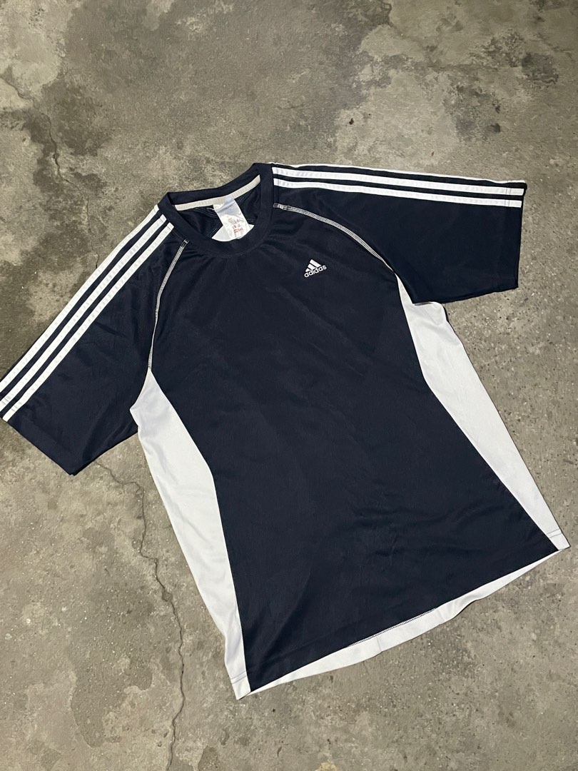 Vtg Adidas Dri-fit two-tone, Men's Fashion, Tops & Sets, Tshirts & Polo ...