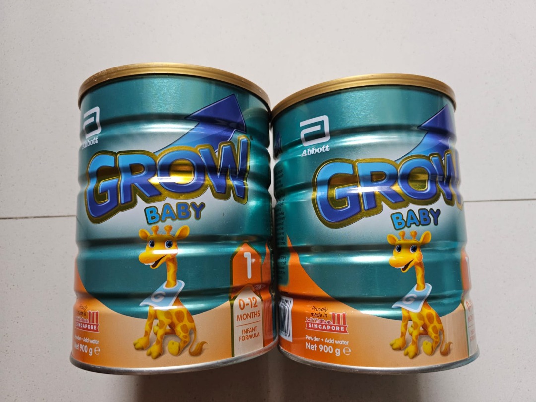 Abbott GROW Baby 0-12 months infant formula milk, Babies & Kids ...
