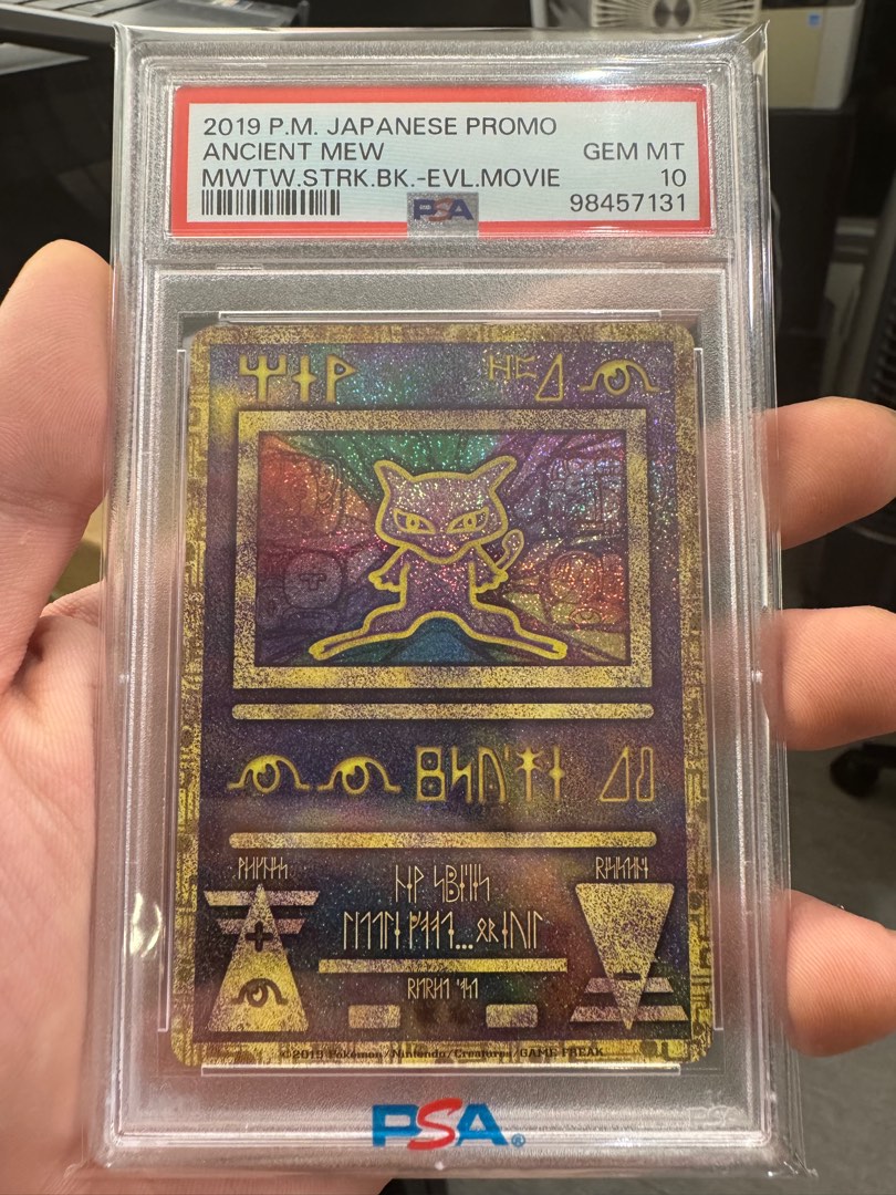 Ancient Mew Promo PSA 10, Hobbies & Toys, Toys & Games on Carousell