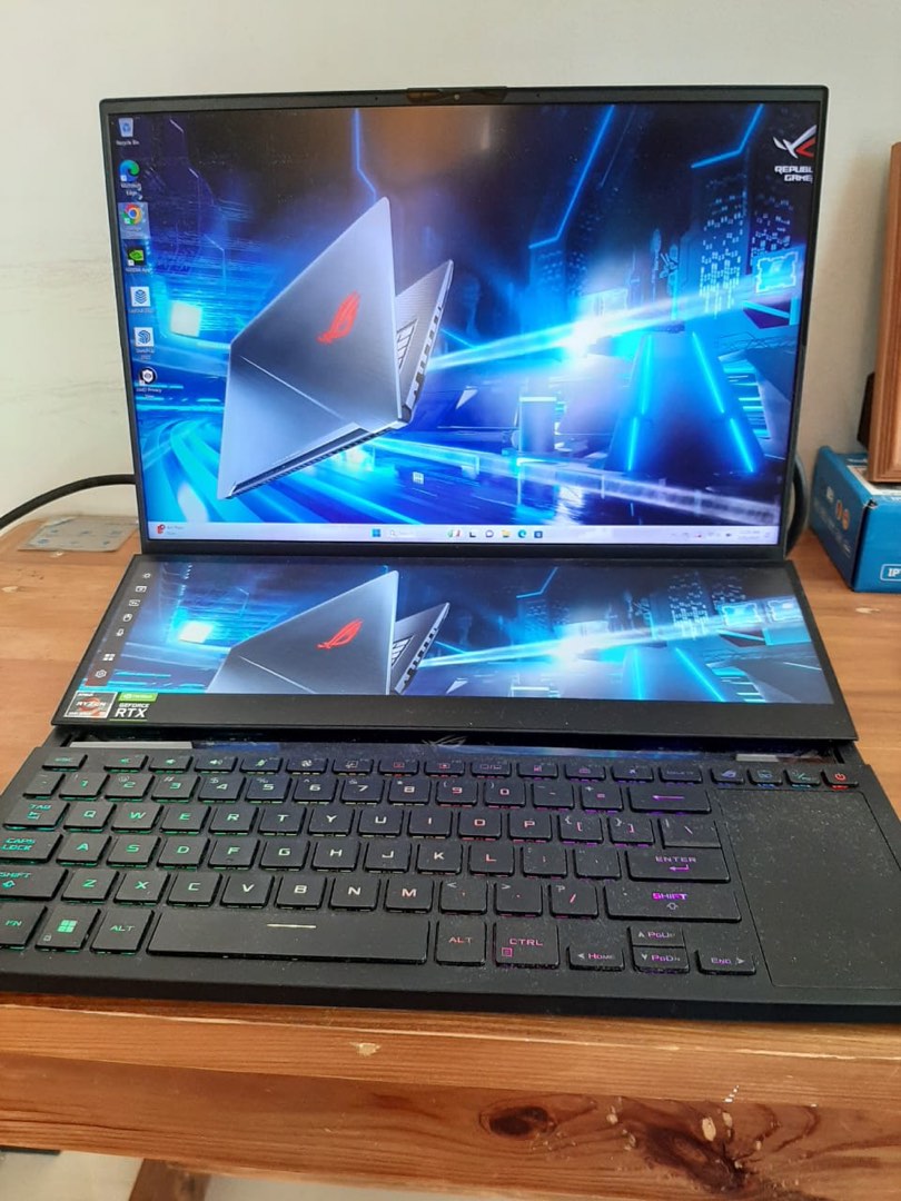 ASUS ROG Zephyrus duo 16 SECOND (COD), Elektronik, Komputer, Laptop di ...