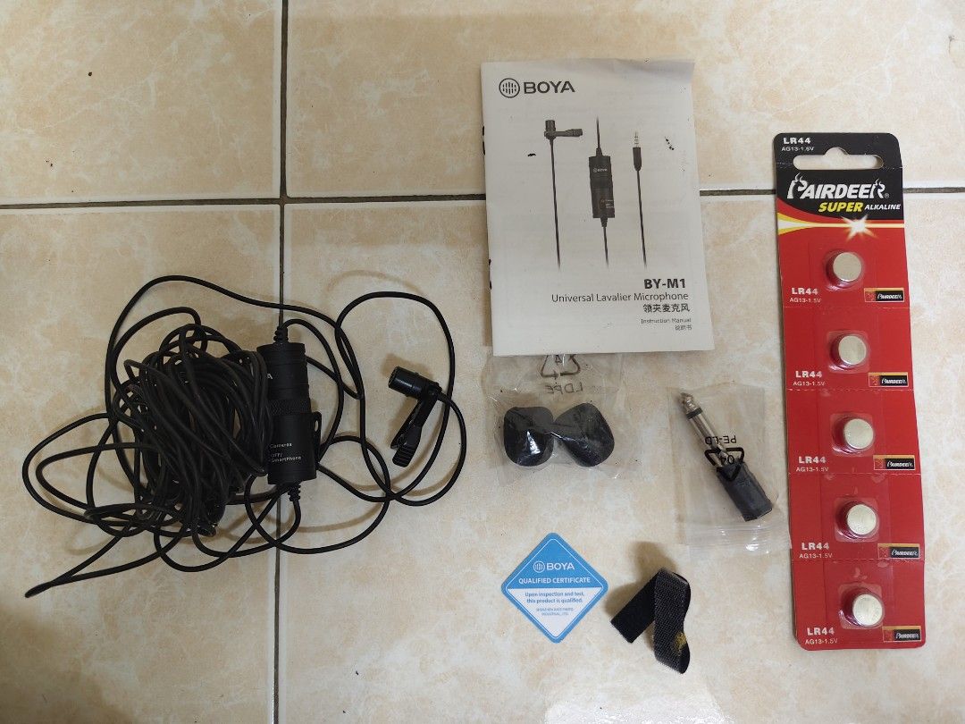 BOYA BY-M1 (6M Wired Mic), Computers & Tech, Parts & Accessories, Other ...