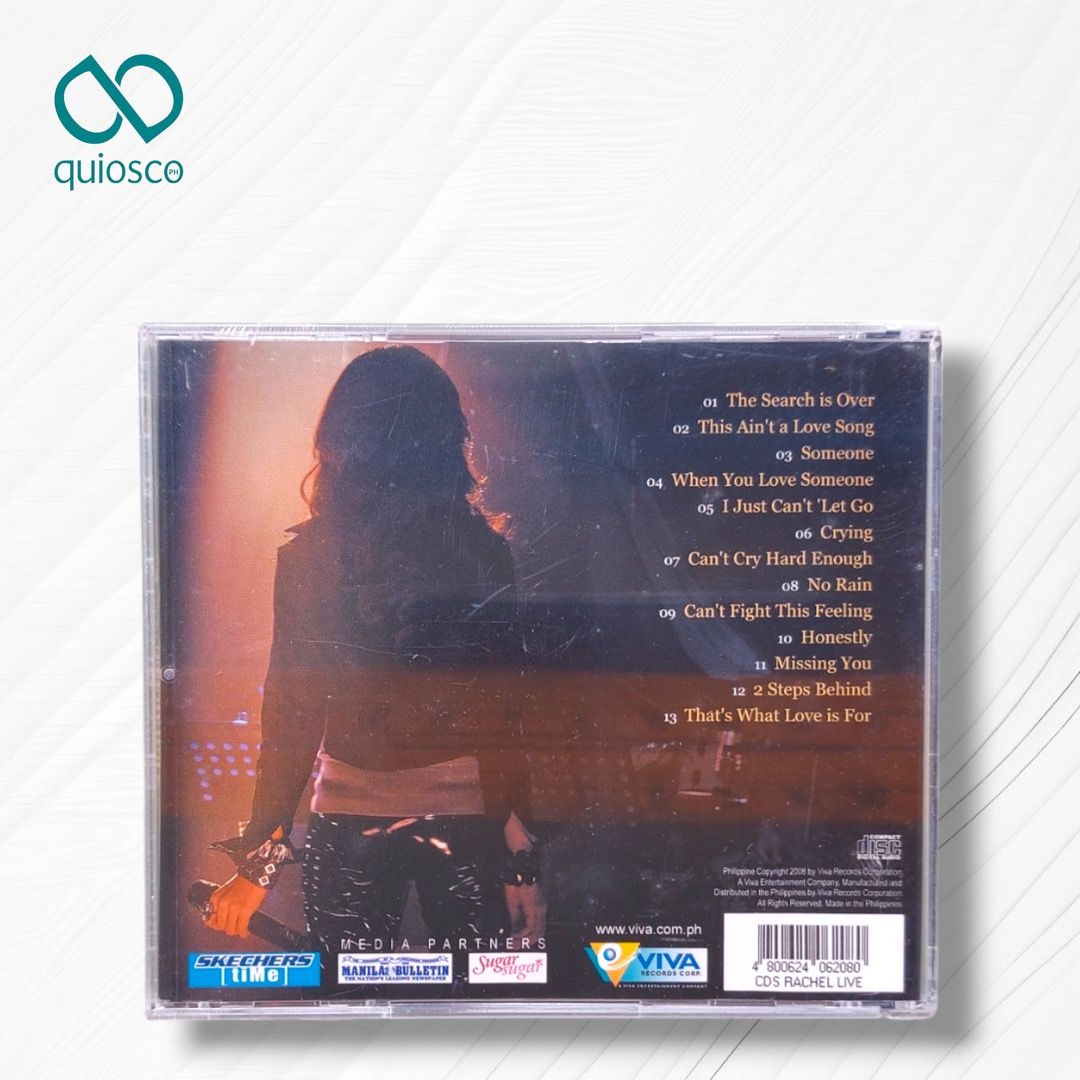 BRAND NEW Rachelle Ann Go Rachelle Ann Rocks Live Album CD The Search ...