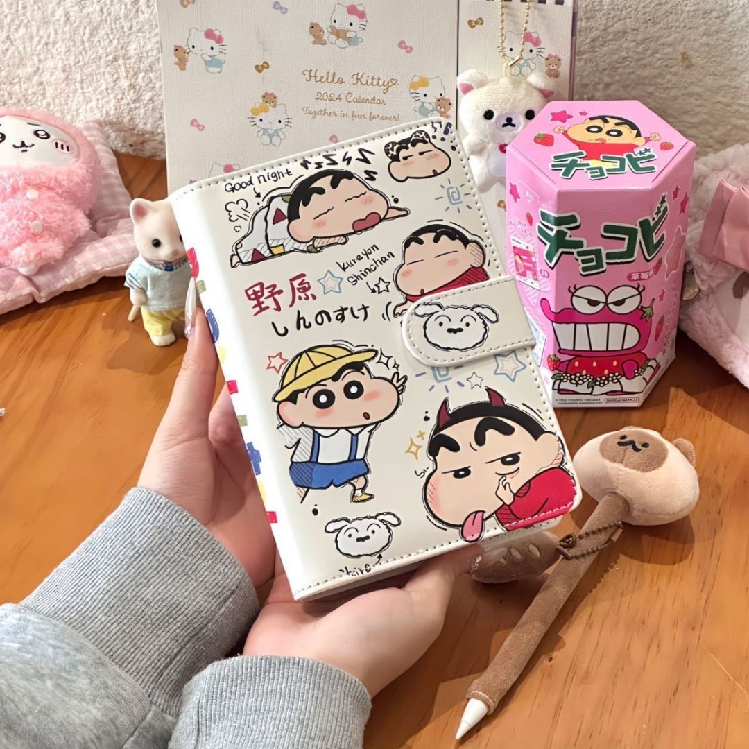 Crayon Shin-chan notebook 180 papers, journal, diary, paper, Hobbies ...