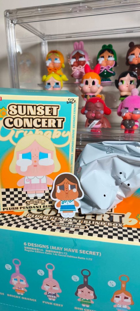 Crybaby sunset concert popmart, Toys & Collectibles, Mainan di Carousell