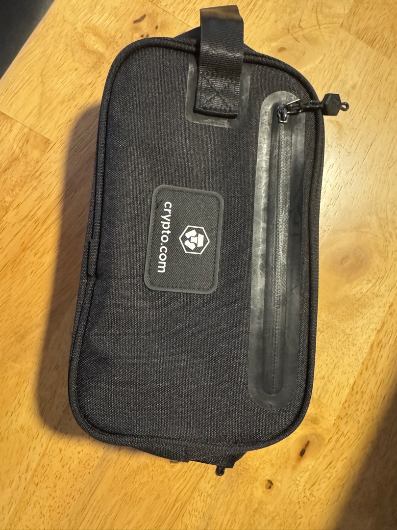 Crypto.com official merchandise pouch, Men's Fashion, Bags, Belt bags ...