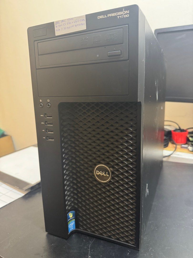 DELL PRECISION T1700 WORKSTATION, Computers & Tech, Desktops on Carousell