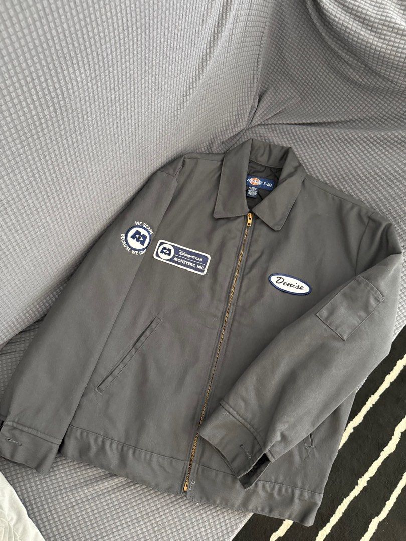 DICKIES DISNEY PIXAR MONSTER'S INC. DICKIE'S CAST & CREW JACKET RARE ...
