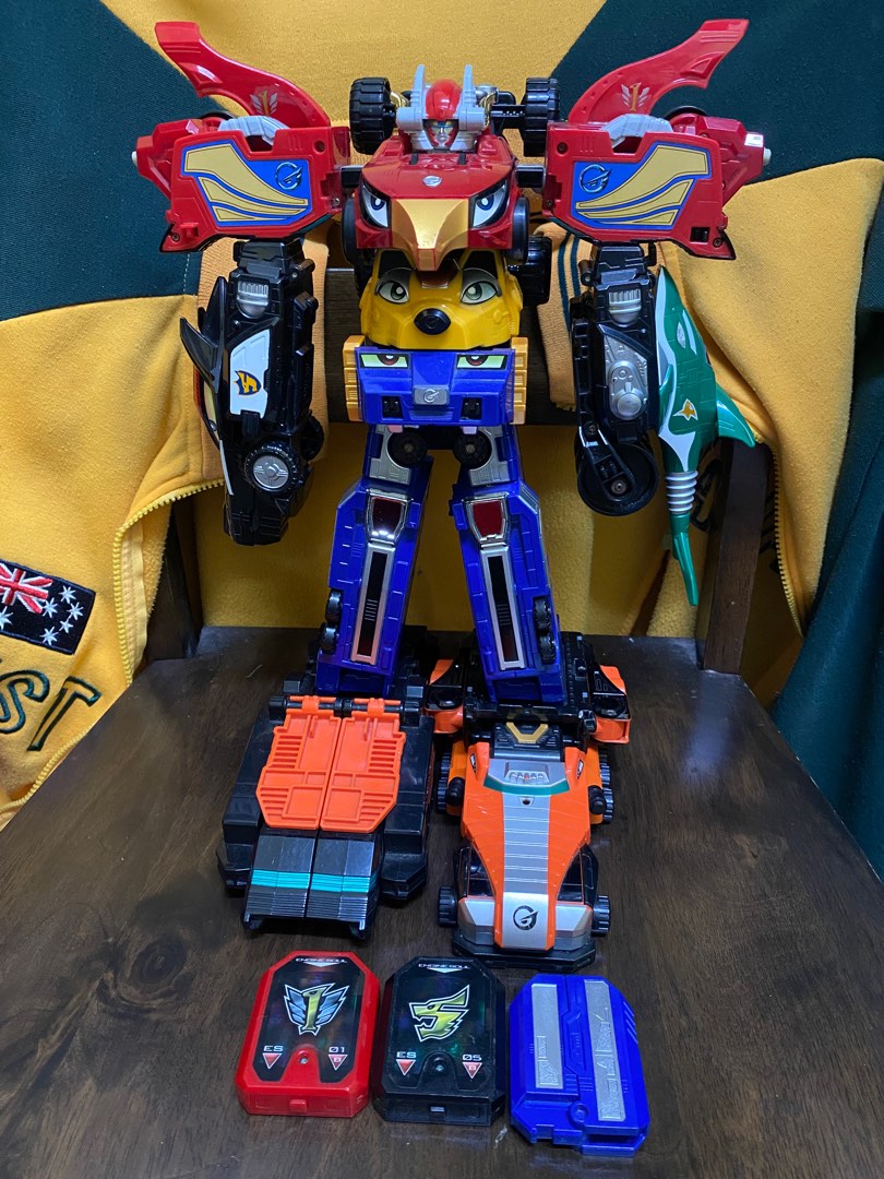 DX Zord Megazord Engine Sentai Goonger, Hobbies & Toys, Toys & Games on ...
