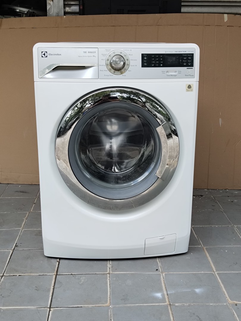 Electrolux washer 9kg inverter, TV & Home Appliances, Washing Machines ...