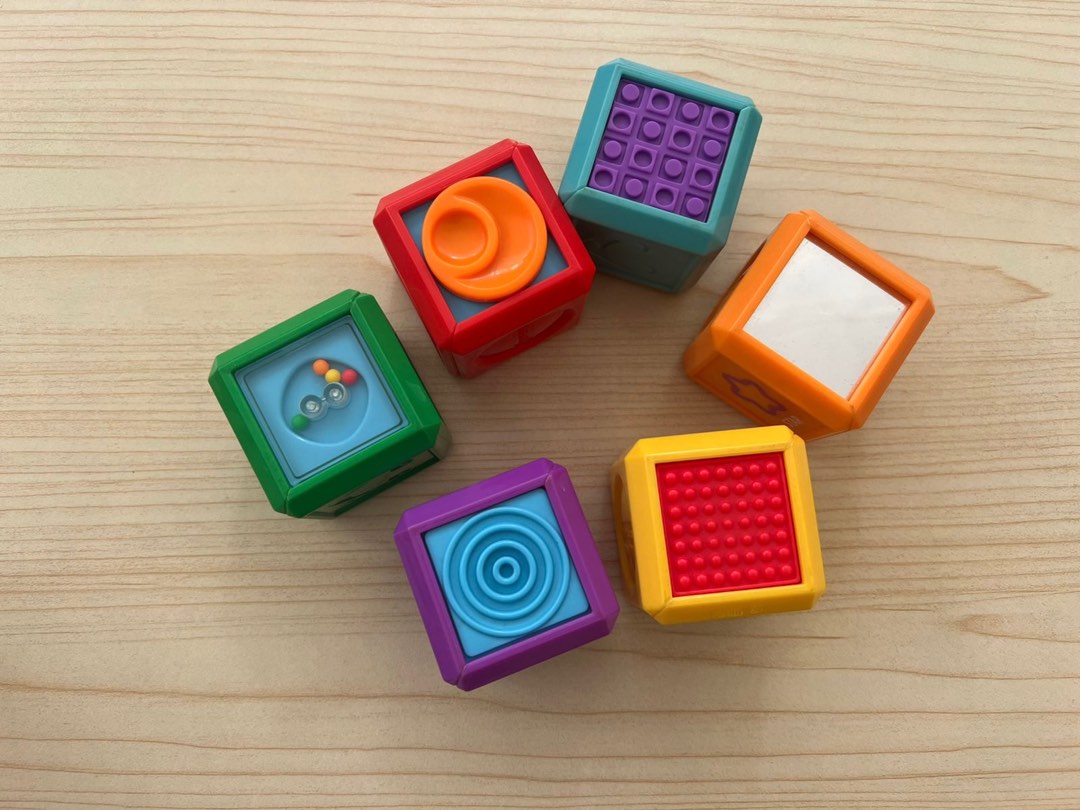 Fisher Price Cube Toy Sensory Early Learning Toy, Babies & Kids, Infant ...