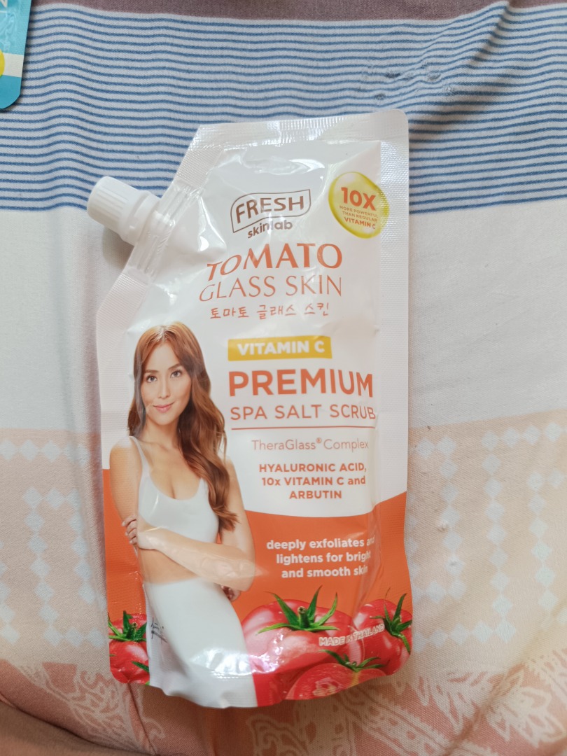 Fresh Skin Lab Vitamin C Premium Spa Salt Scrub, Beauty & Personal Care ...