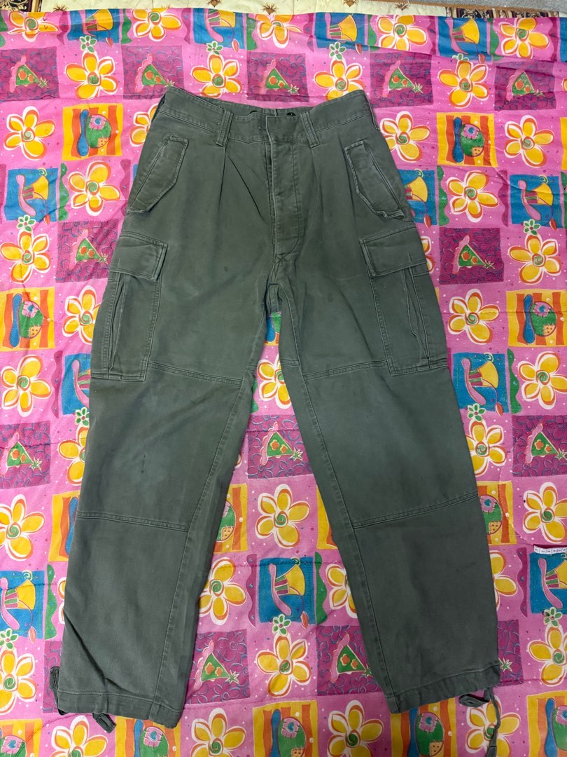 German army moleskin, Men's Fashion, Bottoms, Trousers on Carousell