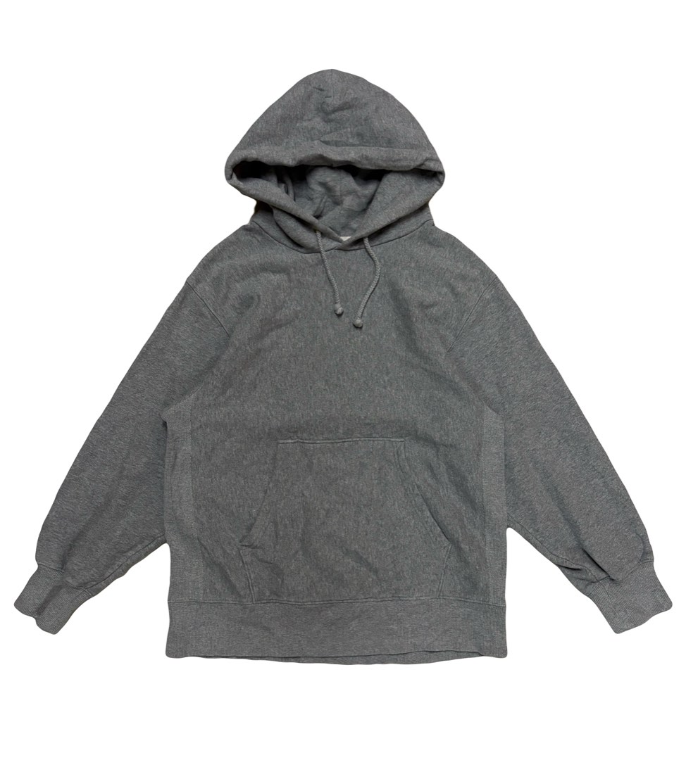 GU Gray Heavyweight Hoodie, Men's Fashion, Coats, Jackets and Outerwear ...