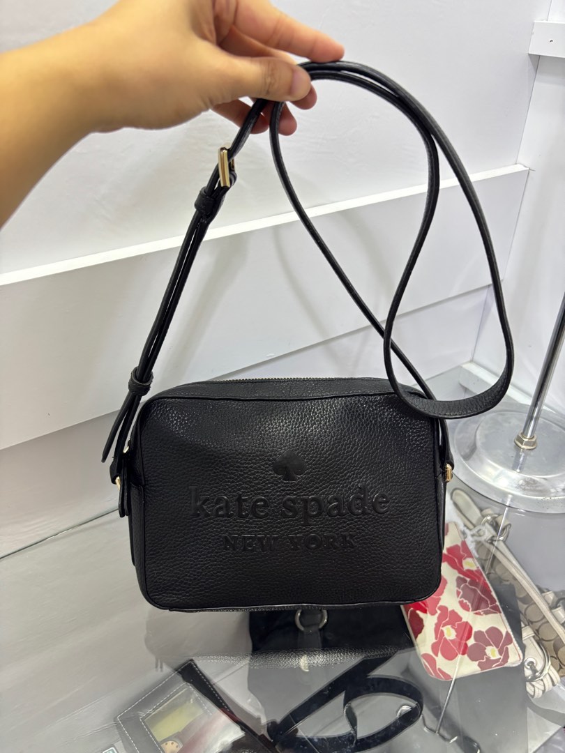 Kate Spade Sienne Logo Cam bag, Luxury, Bags & Wallets on Carousell