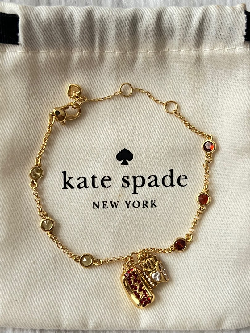 Kate Spade What a Snack Line Bracelet, Women's Fashion, Jewelry ...